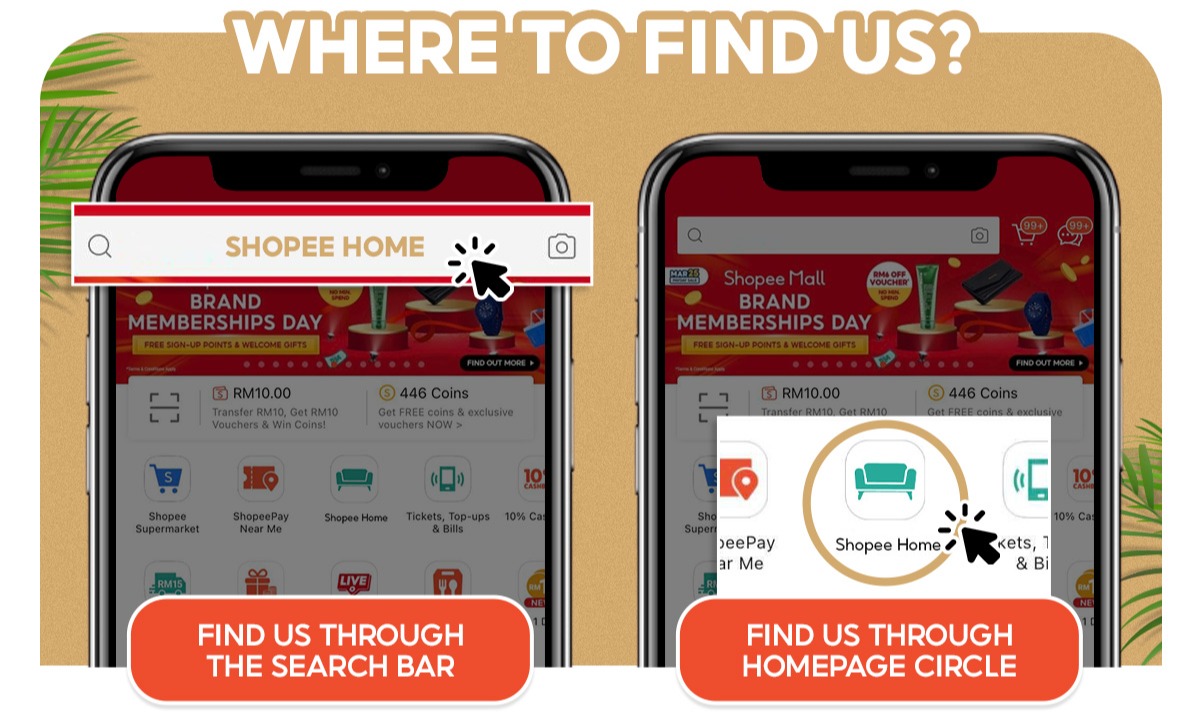 Shopee Home Online, May 2026 | Shopee Malaysia