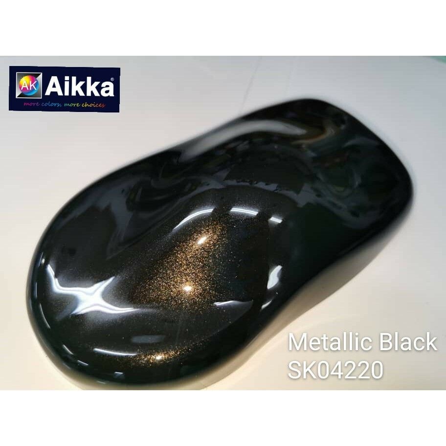 Metallic Black Paint