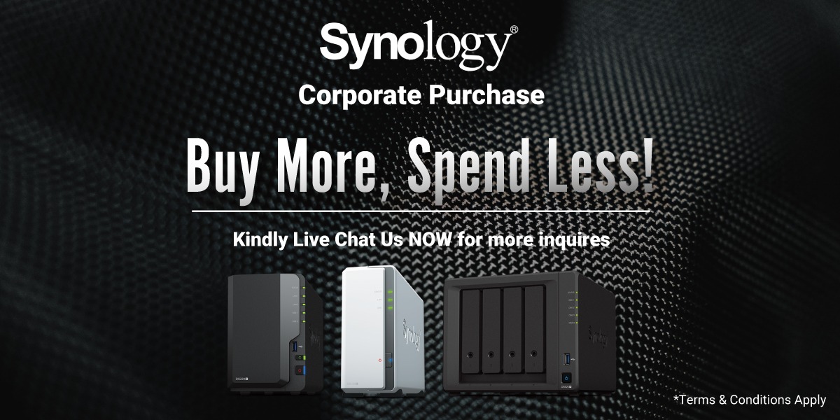 Synology Official Store Online, December 2025 | Shopee Malaysia