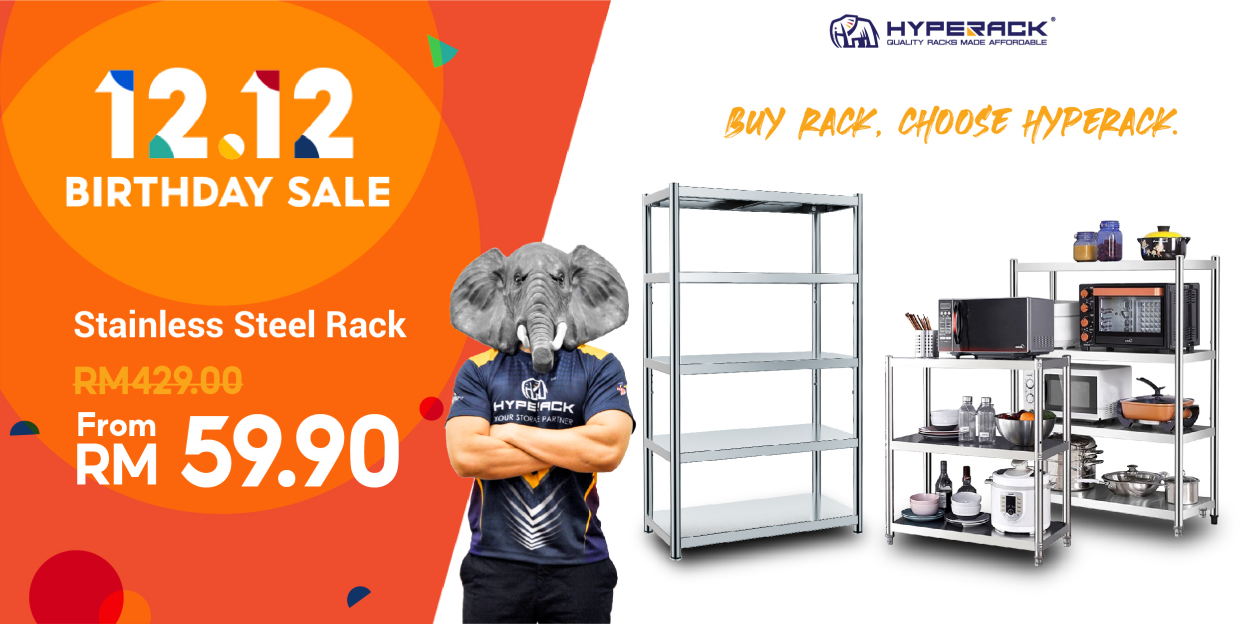 HYPERACK™️ Boltless Rack, Online Shop | Shopee Malaysia