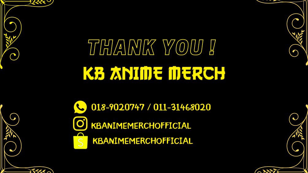 Kb Anime Merch Official, Online Shop | Shopee Malaysia
