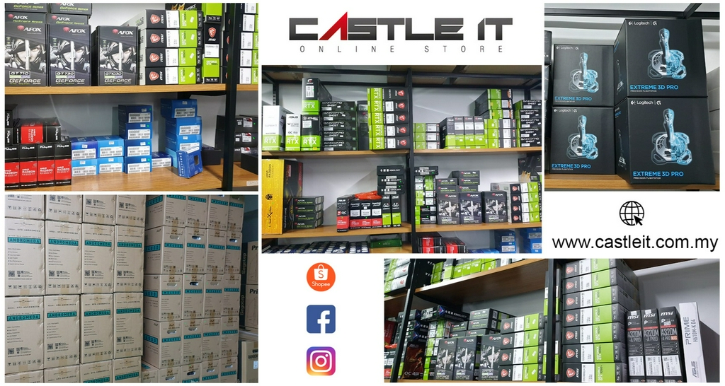 Castle IT Online Store, Online Shop | Shopee Malaysia