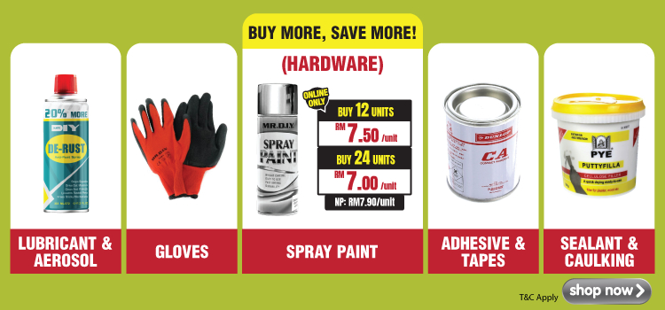 MR DIY Official Online Store March 2023 | Shopee Malaysia