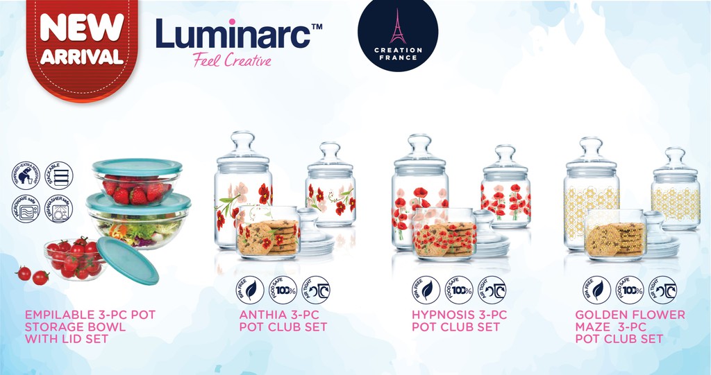 Luminarc Official Store Online, March 2023 | Shopee Malaysia