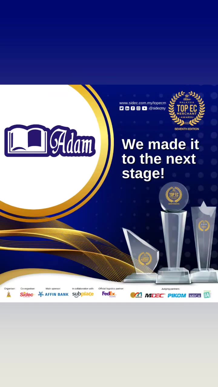 Syarikat Adam Bookstore , Online Shop | Shopee Malaysia