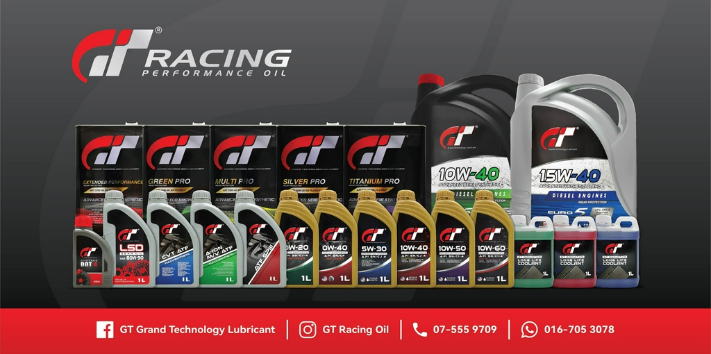 GT RACING OIL Official Store, Online Shop | Shopee Malaysia