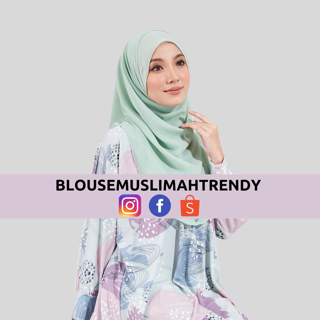 Blouse muslimah trendy, Online Shop | Shopee Malaysia