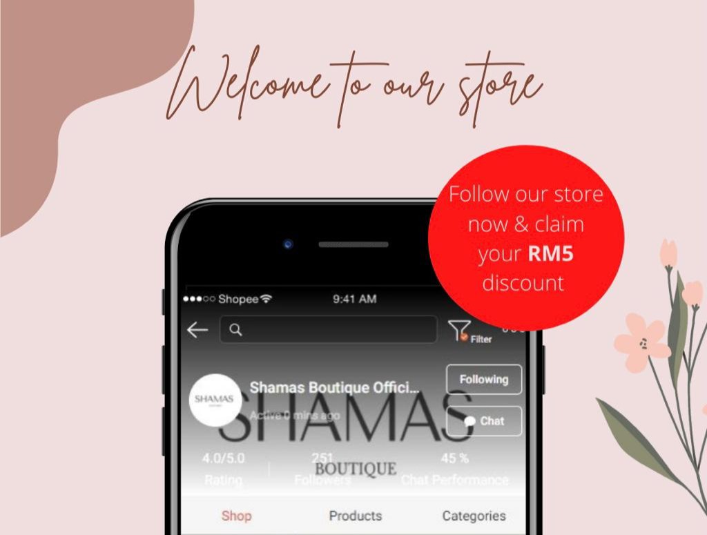 Shamas Boutique Official Store, Online Shop | Shopee Malaysia