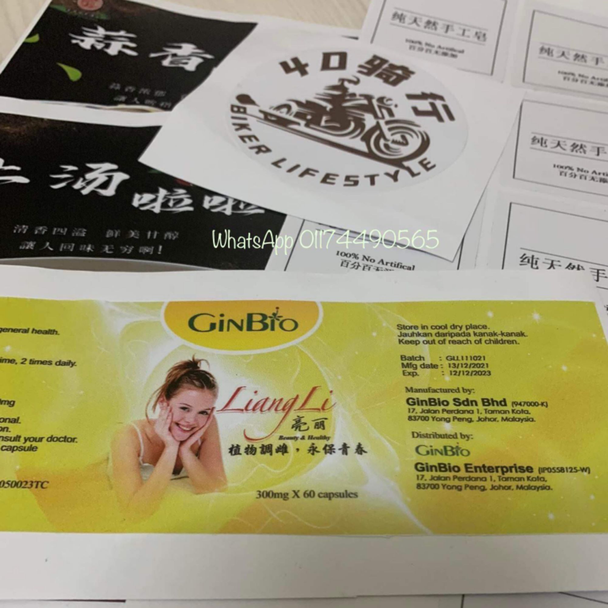 Custom sticker label printing, Online Shop | Shopee Malaysia