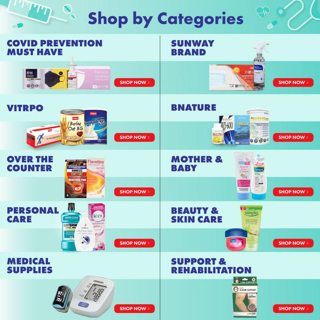 Sunway Multicare Pharmacy, Online Shop | Shopee Malaysia