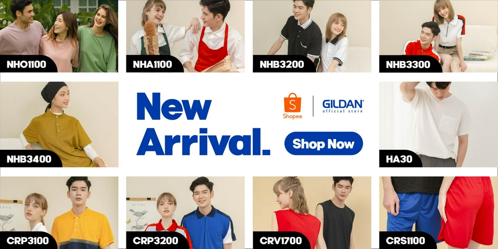 Gildan Official Shop Online, July 2024 | Shopee Malaysia