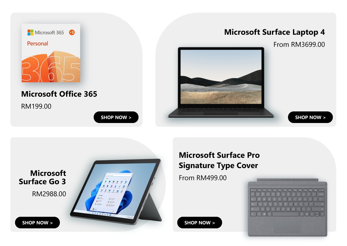Microsoft Authorized Store Online, July 2024 | Shopee Malaysia