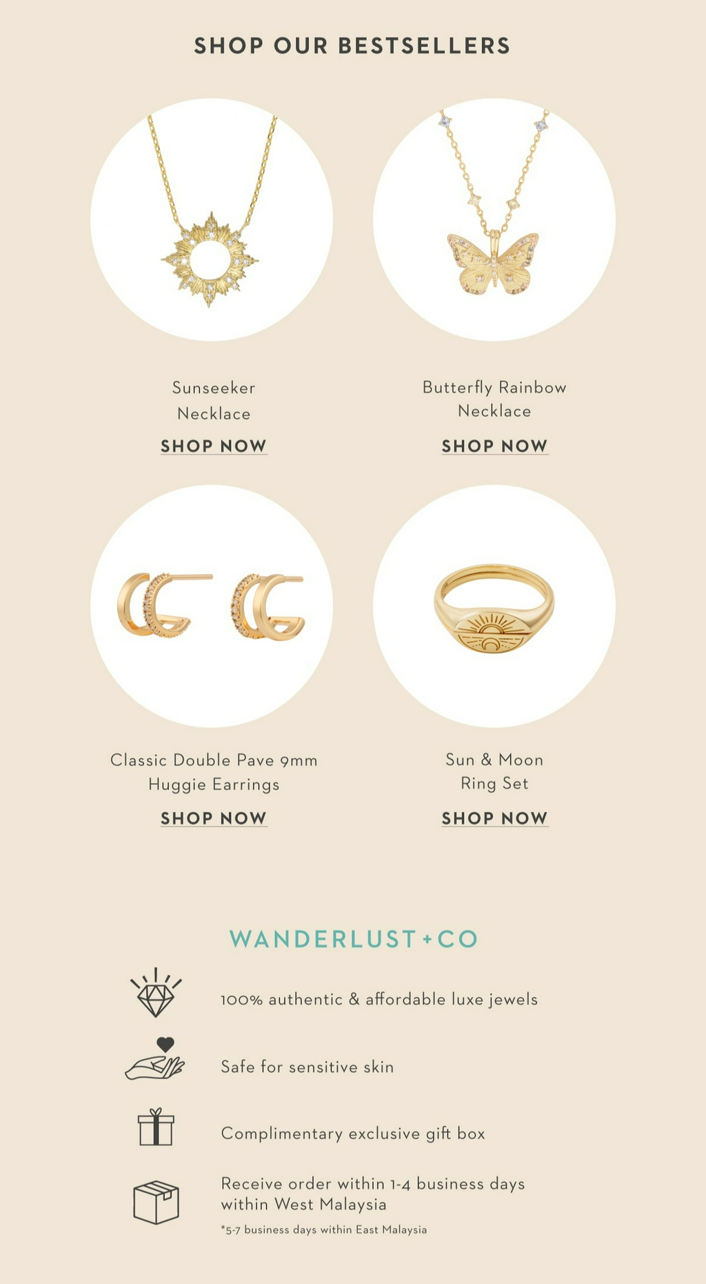 Wanderlust + Co Online, March 2023 | Shopee Malaysia