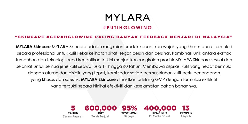 OFFICIAL MYLARA SKINCARE, Online Shop | Shopee Malaysia