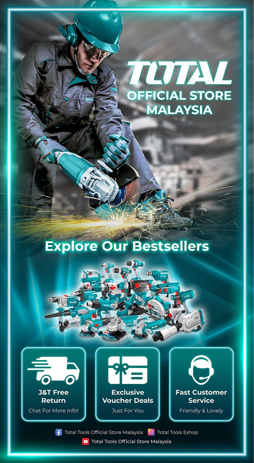 Total Tools Official Store Online, October 2025 | Shopee Malaysia