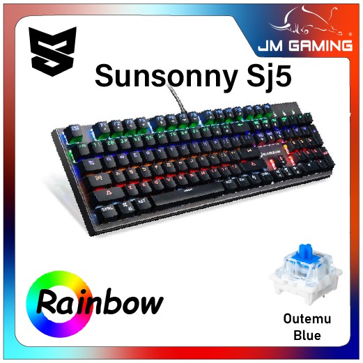 SUNSONNY HOT-SWAPPABLE MECHANICAL KEYBOARD, 58% OFF