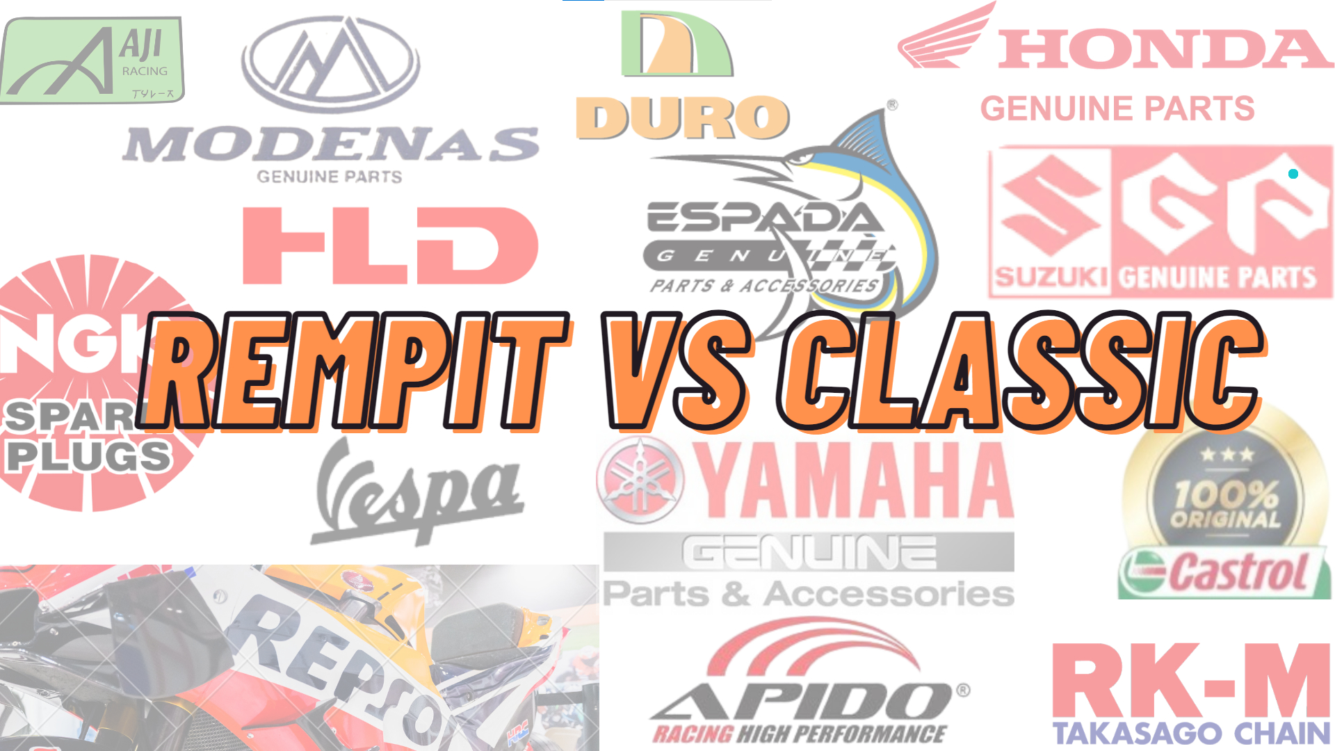 Rempit vs Classic MOTOR PARTS, Online Shop | Shopee Malaysia