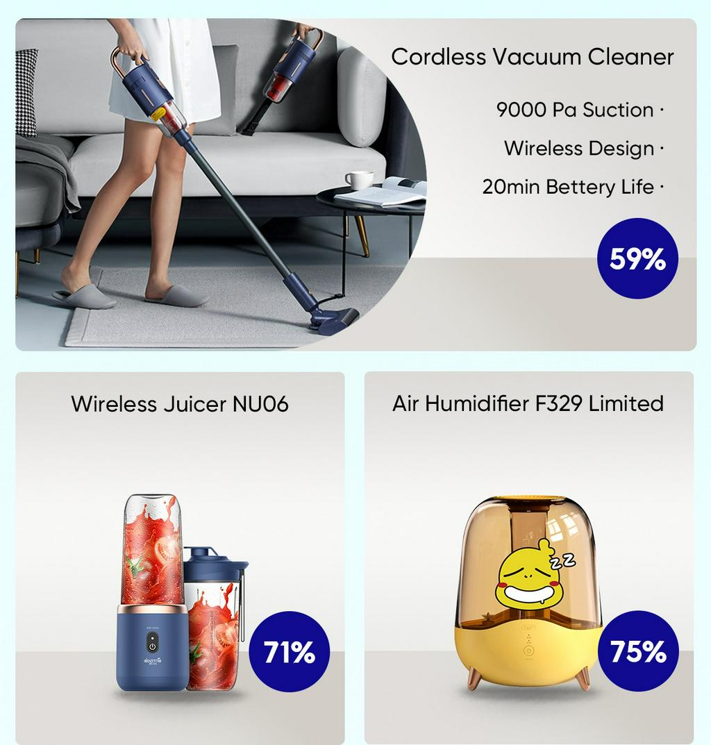 Deerma Malaysia Official Store Online, July 2024 | Shopee Malaysia