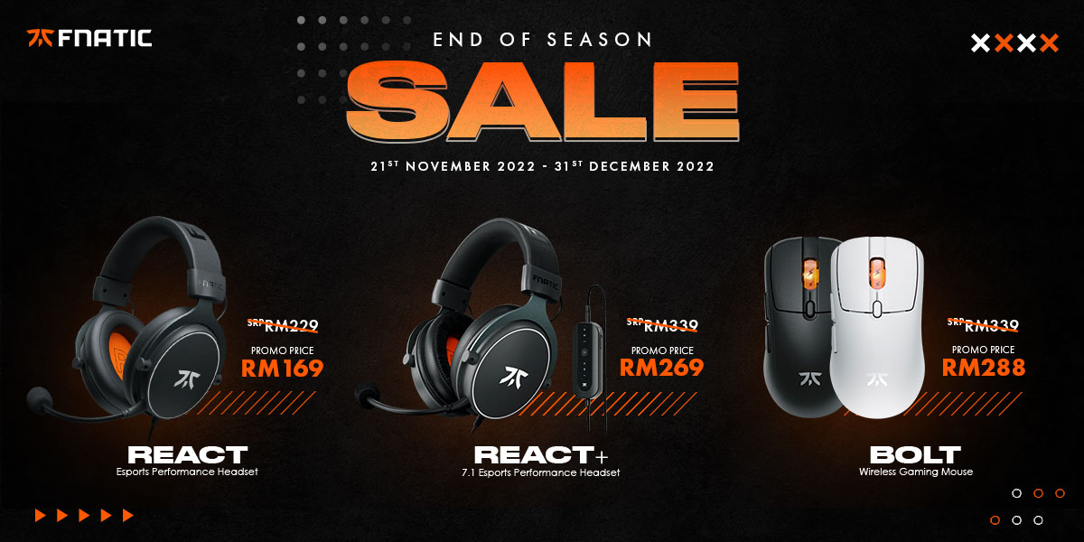 Fnatic Malaysia Official Store Online, August 2023 | Shopee Malaysia