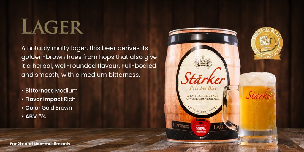 Starker Fresh Beer Malaysia, Online Shop | Shopee Malaysia