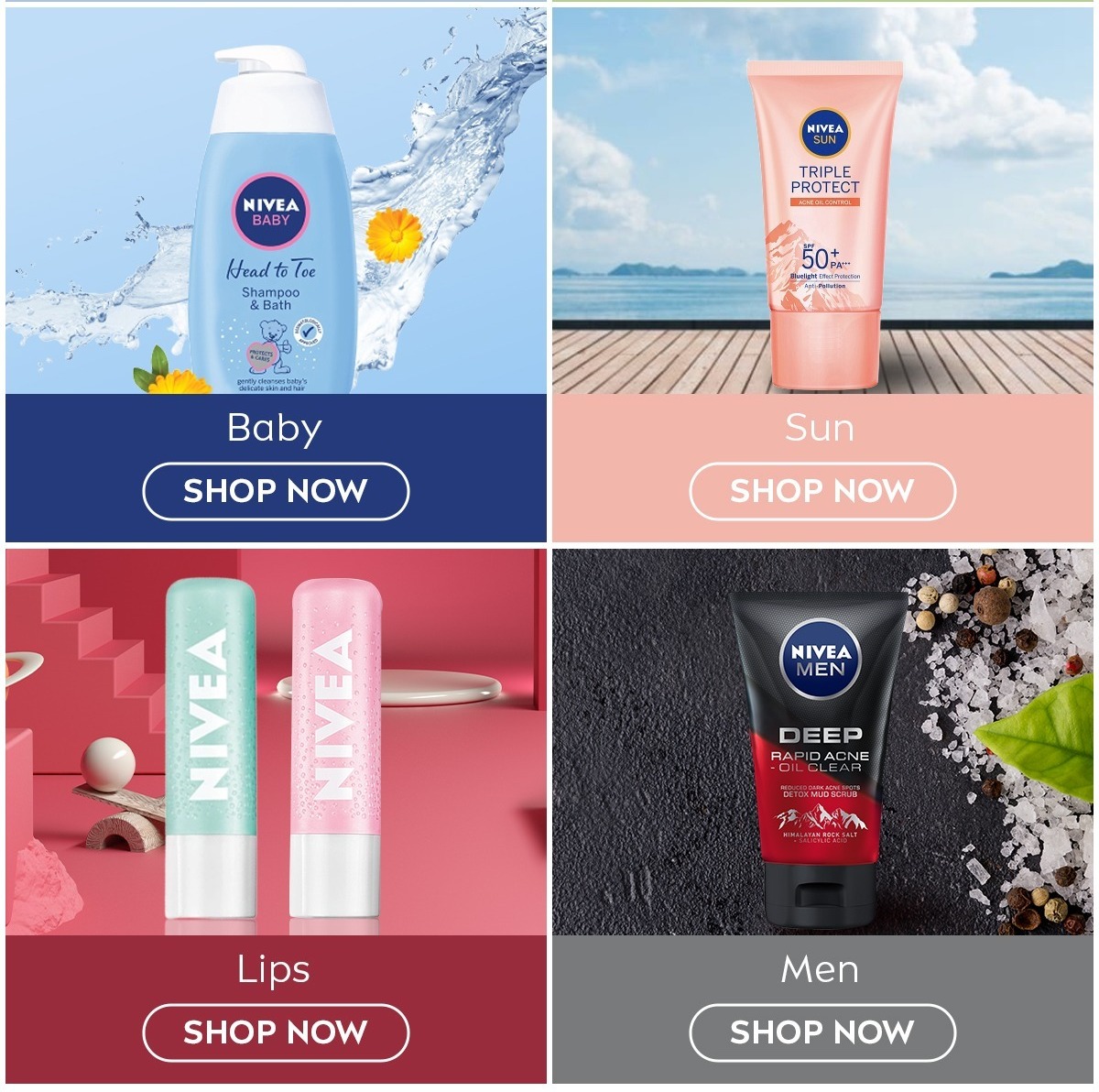 NIVEA MALAYSIA OFFICIAL STORE Online, July 2024 | Shopee Malaysia