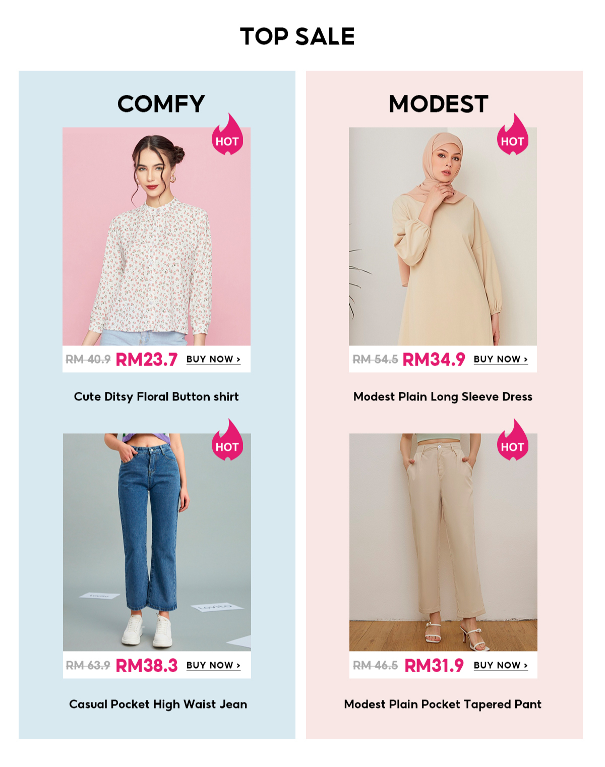 LOVITO Official Online Store, January 2023 | Shopee Malaysia