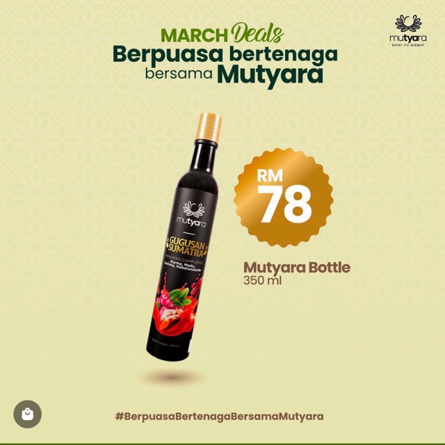 Jus Mutyara By Sophie, Online Shop | Shopee Malaysia