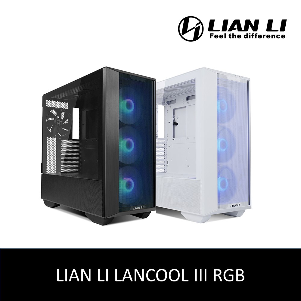 Lian Li Lancool III Mesh RGB Black RGB Grey PC, 42% OFF