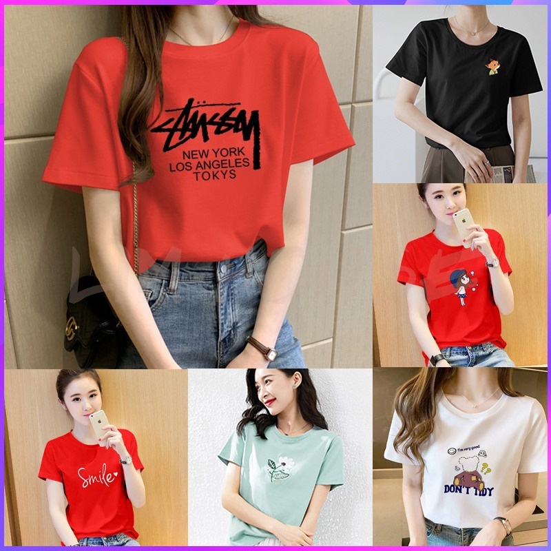 Women T-shirt , Online Shop | Shopee Malaysia