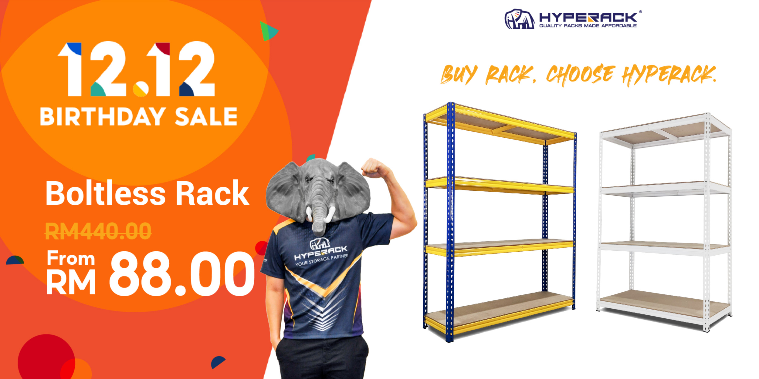 HYPERACK™️ Boltless Rack, Online Shop | Shopee Malaysia