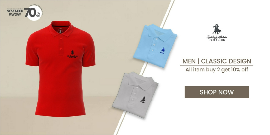 RCB Polo Club Official Shop Online, February 2023 | Shopee Malaysia