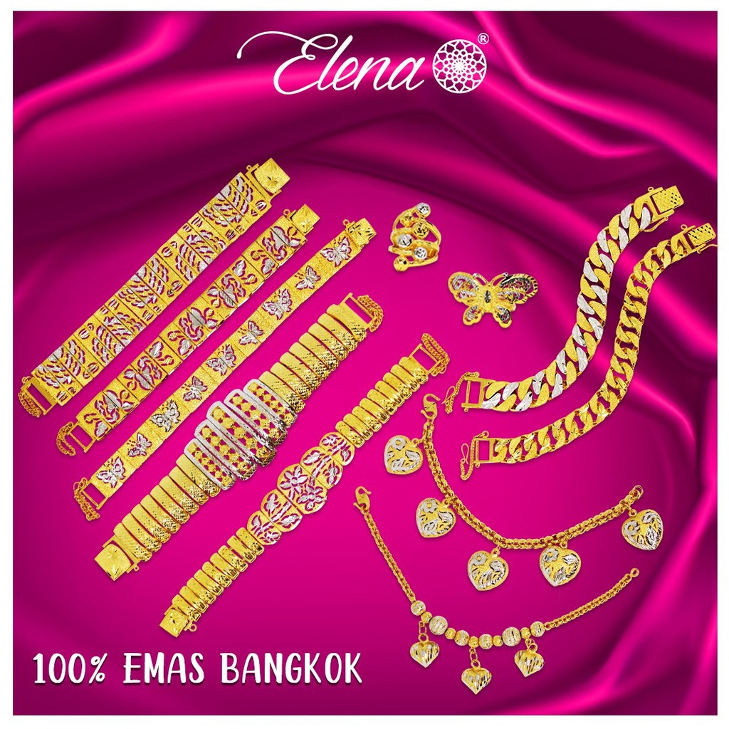 Emas Bangkok Emas Korea Elena Store, Online Shop | Shopee Malaysia