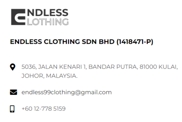 ENDLESS CLOTHING, Online Shop | Shopee Malaysia