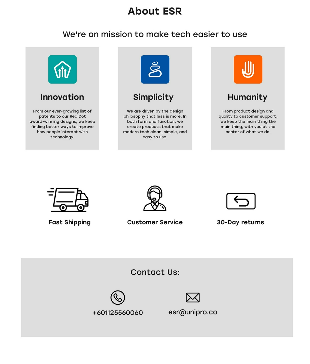 ESR Official Store Online, June 2023 | Shopee Malaysia