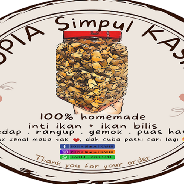 POPIA Simpul KASIH 100% HOMEMADE, Online Shop | Shopee Malaysia