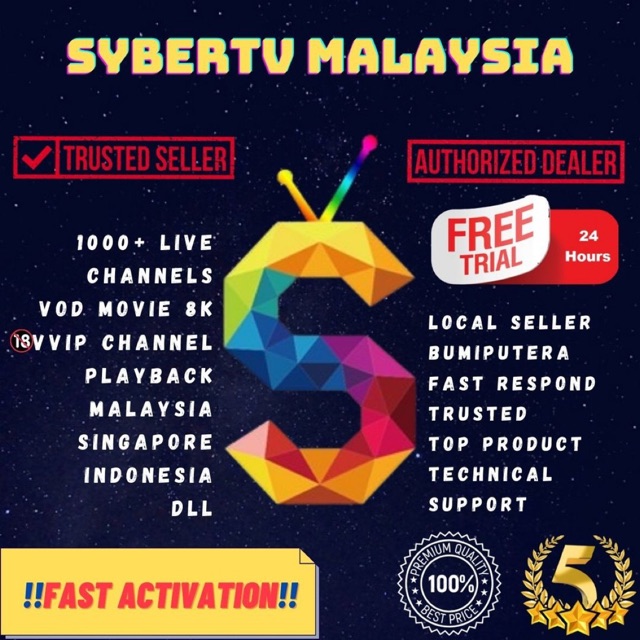 SyberTV Malaysia, Online Shop | Shopee Malaysia