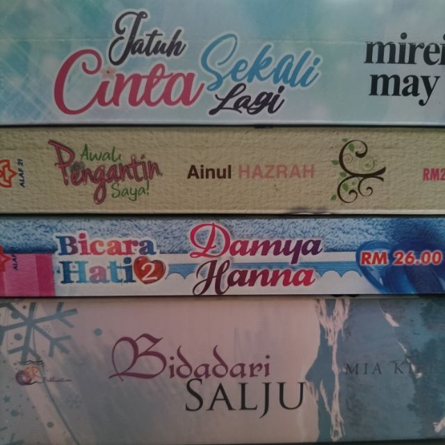Jual Preloved Novel Online Shop Shopee Malaysia
