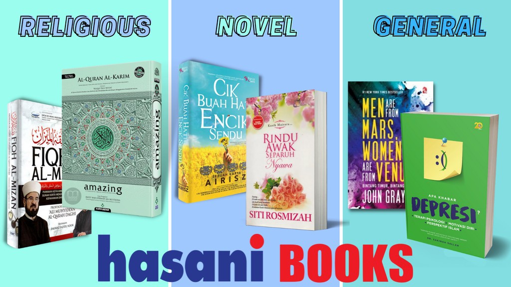 Hasani Books Online Shop, June 2024 | Shopee Malaysia
