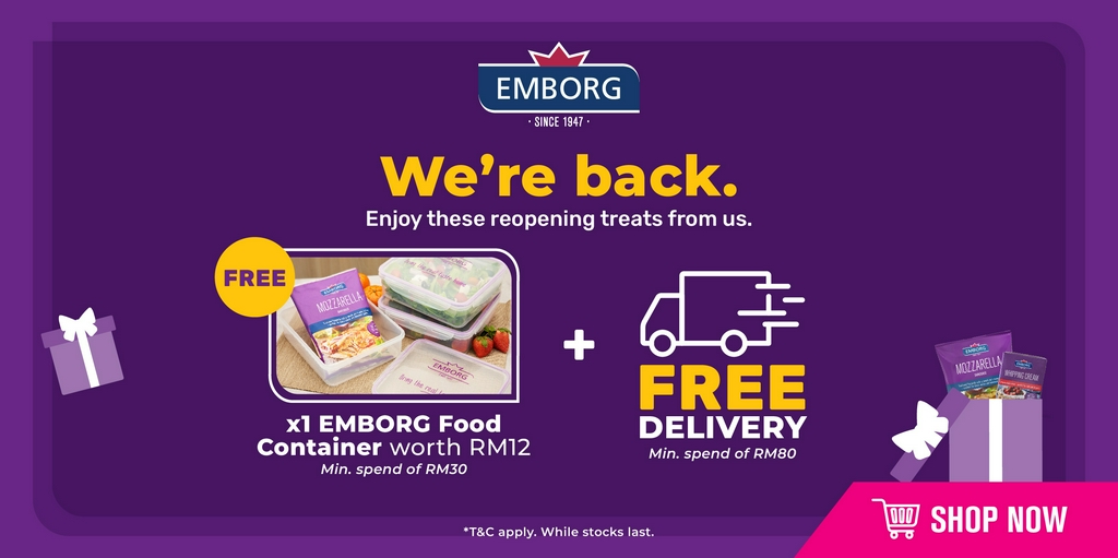 Emborg Official Store Online, February 2023 | Shopee Malaysia