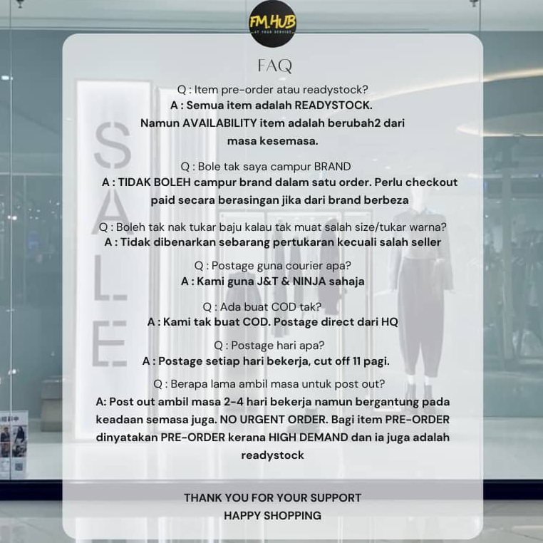 FM HUB, Online Shop | Shopee Malaysia