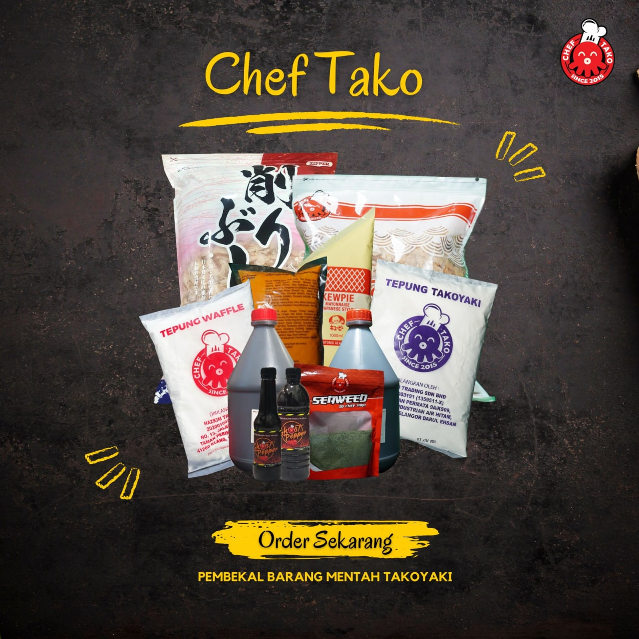 CHEF TAKO HQ, Online Shop | Shopee Malaysia