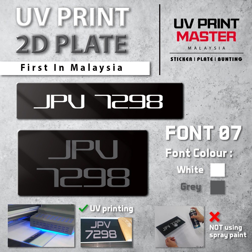 CarStickerNumberPlate, Online Shop | Shopee Malaysia