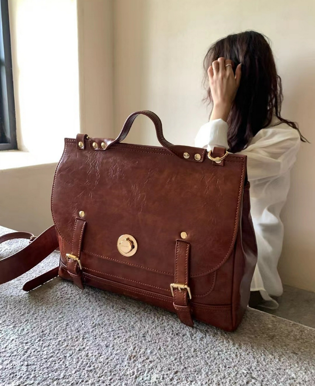 Miss light retro women's bag, Online Shop | Shopee Malaysia