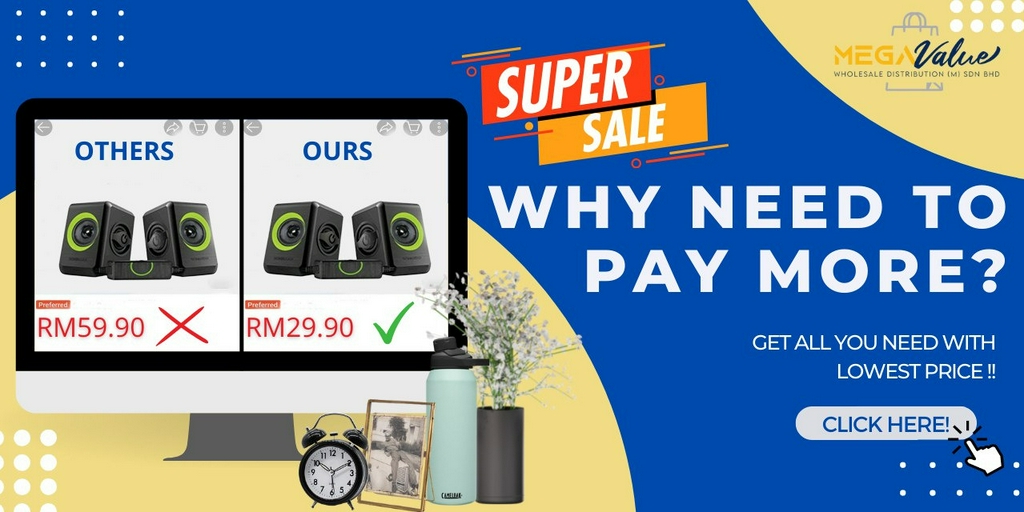 MEGAVALUE WHOLESALE (M) SDN BHD, Online Shop | Shopee Malaysia