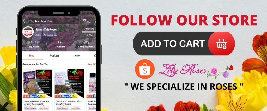 Zety Roses Garden & Farm, Online Shop | Shopee Malaysia