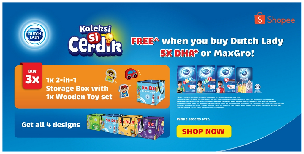 Dutch Lady Official Shop Online, February 2023 | Shopee Malaysia