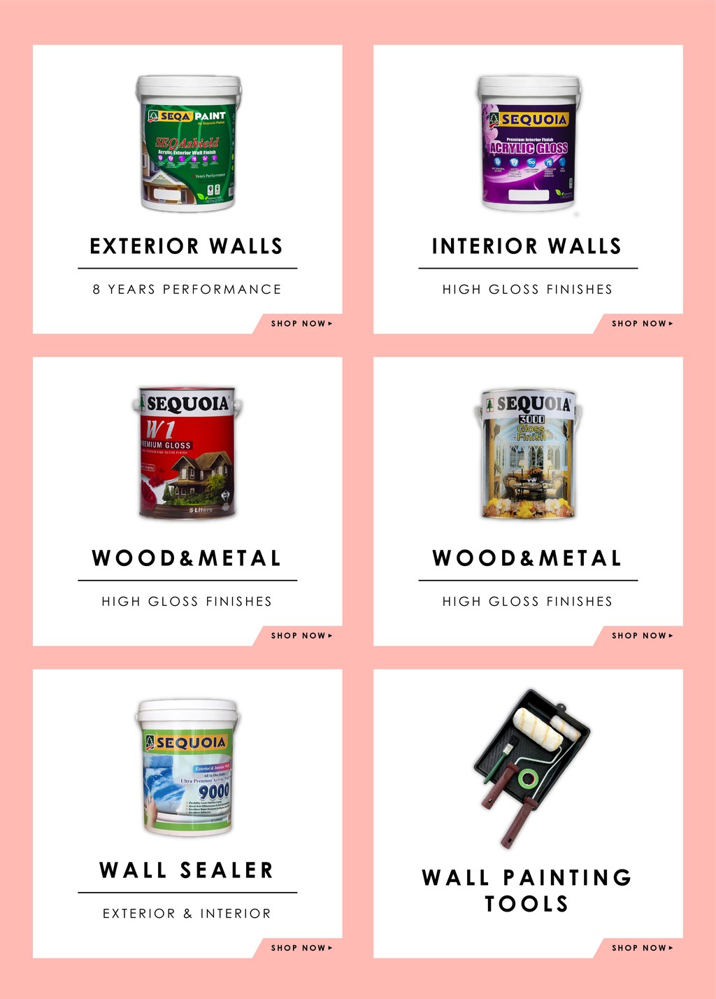 SEQA Paint Malaysia, Online Shop | Shopee Malaysia