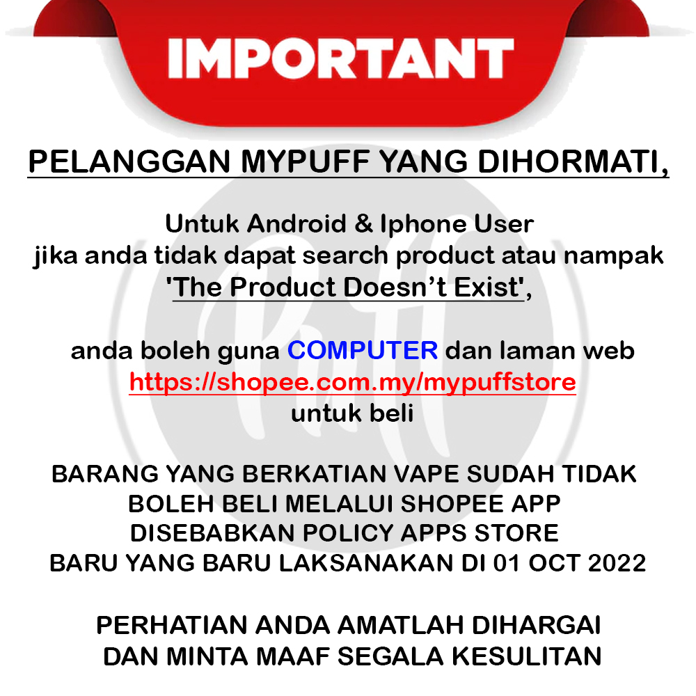 My Puff Store, Online Shop | Shopee Malaysia