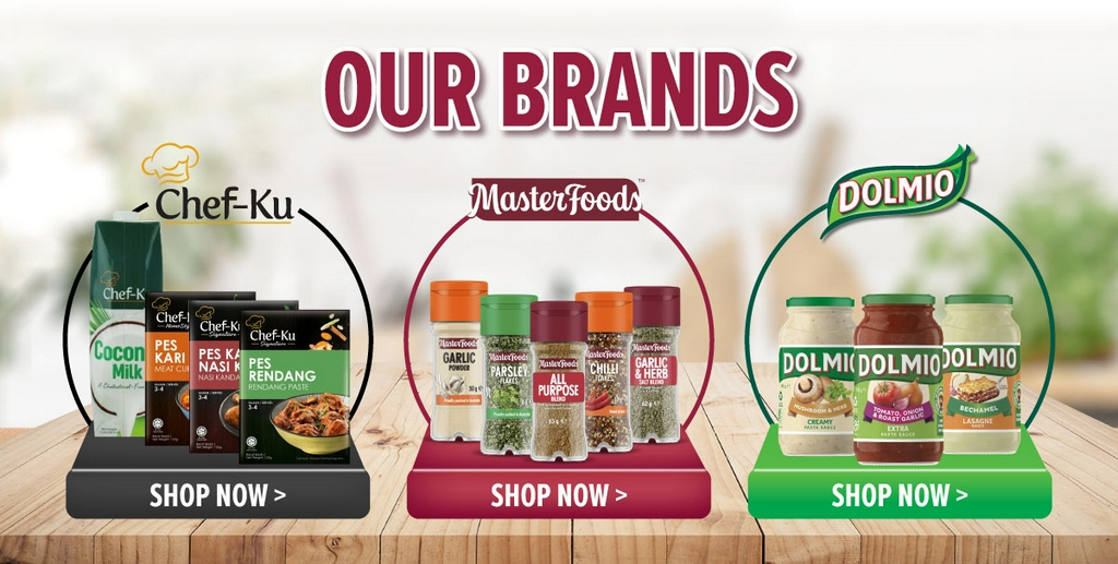 Chef-Ku, MasterFoods, Dolmio Online, June 2024 | Shopee Malaysia