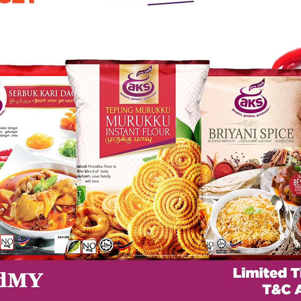 AKS Spices Malaysia Online, July 2024 | Shopee Malaysia